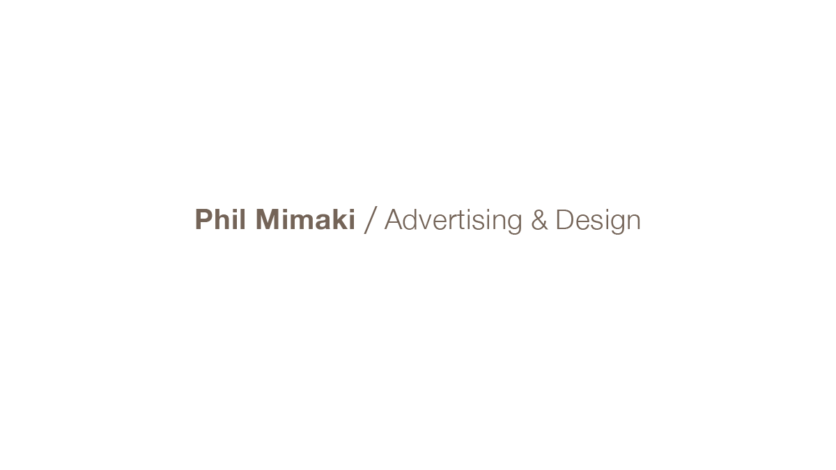 Brand Archives - Phil Mimaki Advertising & Design